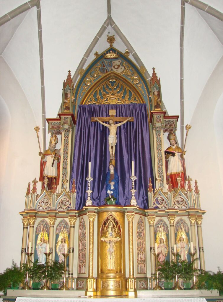 Altare in legno (Barocco, Classico, Gotico ecc.) - Ferdinand Stuflesser ...
