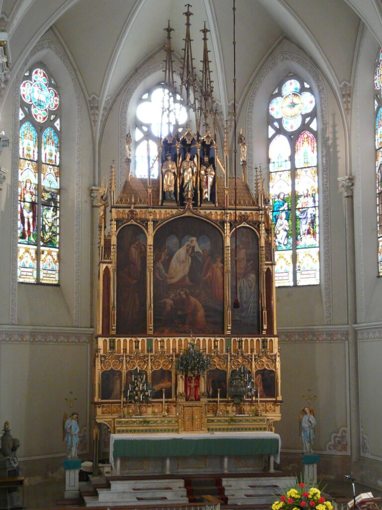 Wooden High Altars for Churches - Ferdinand Stuflesser 1875