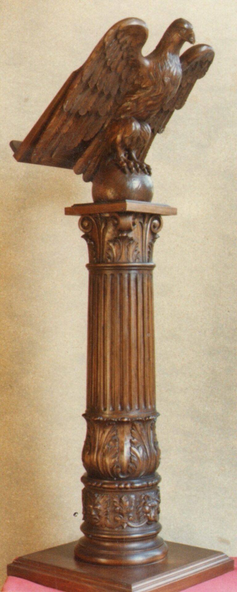 Wooden ambo for Cathedral, Church or Chapel - Ferdinand Stuflesser 1875