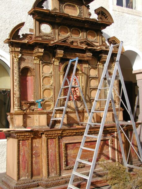 Wooden Altar Restoration - Ferdinand Stuflesser 1875